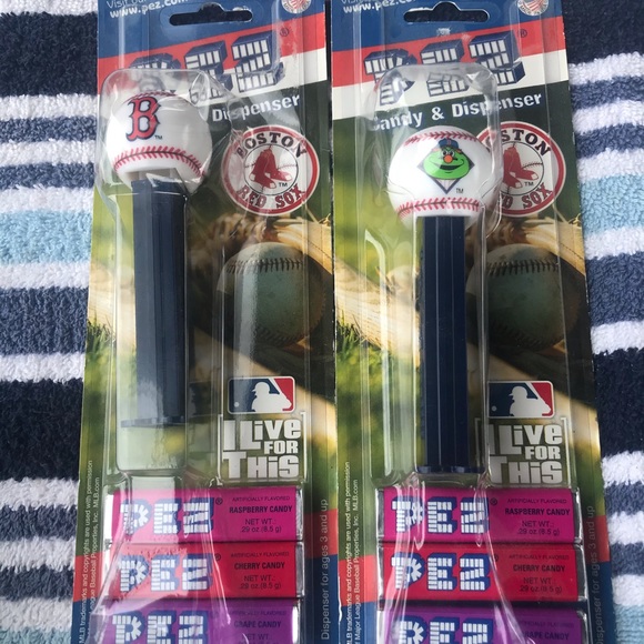 Other | Red Sox Pez Candy And Dispenser | Poshmark